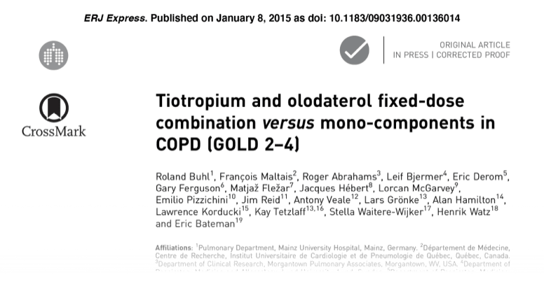 INSPIOLTO® RESPIMAT® | Boehringer Platform