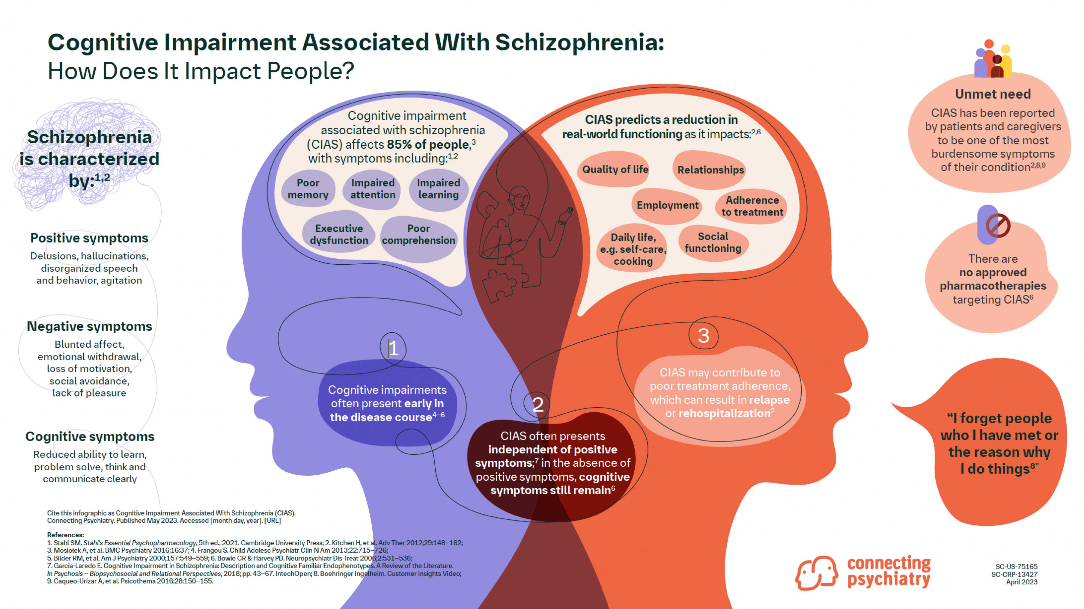 Schizophrenia and Cognition | Connecting Psychiatry