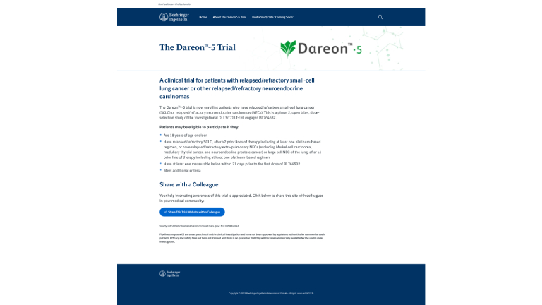 Congress HUB | Boehringer Ingelheim | InOncology