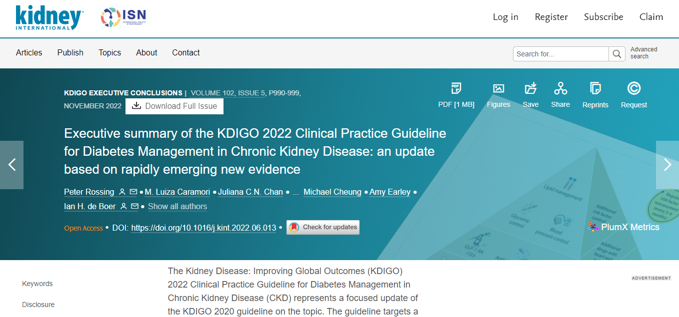 CHAMPS || 2022 KDIGO guidelines | Boehringer Ingelheim Pro
