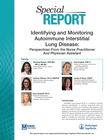 Identifying and Monitoring Autoimmune ILD | Insights in ILD