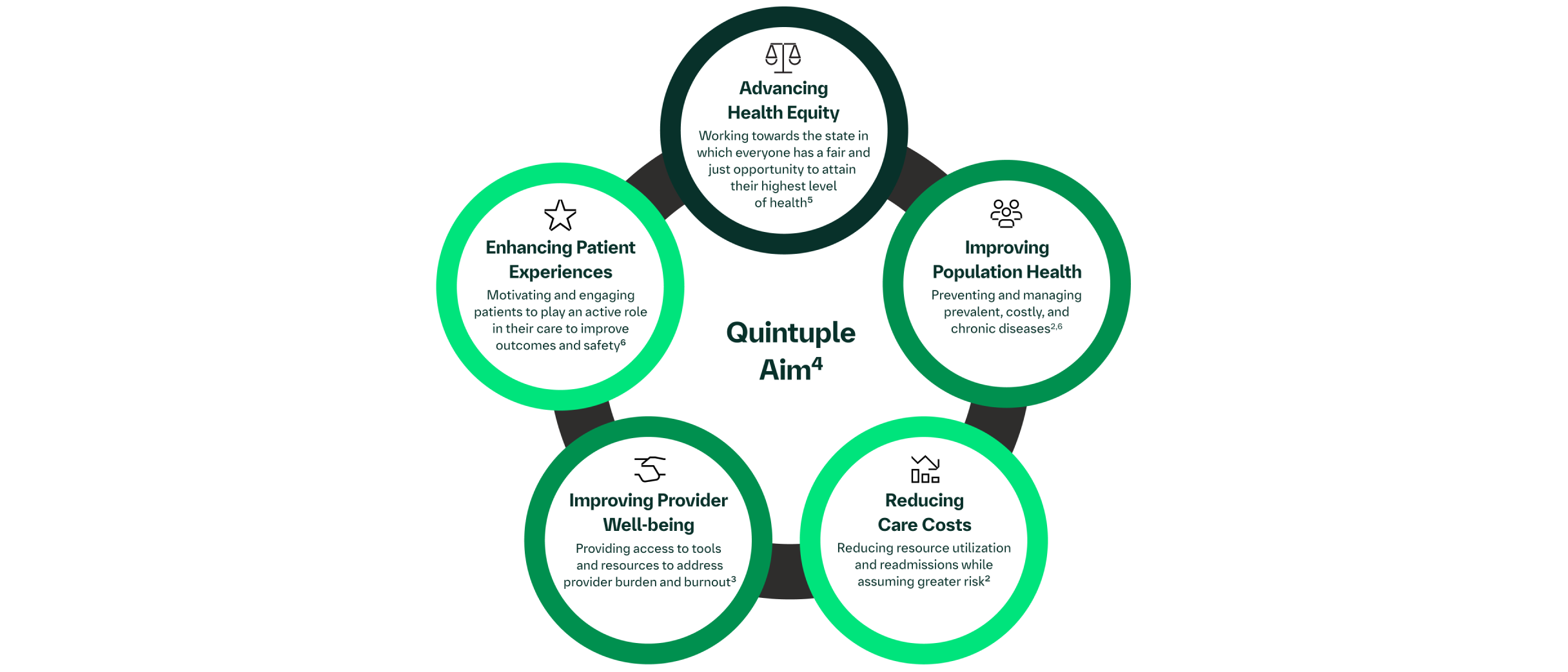 Quintuple Aim | Strategies for Quality Care