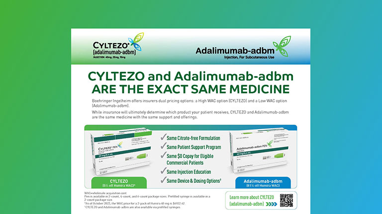 Biosimilar to Humira® | Cyltezo® (adalimumab-adbm)