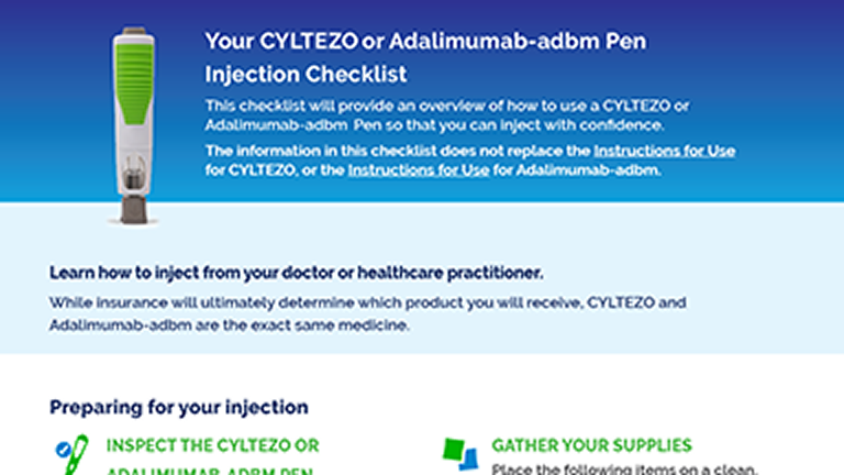 Copay & Support | Adalimumab-adbm and CYLTEZO® (adalimumab-adbm) injection