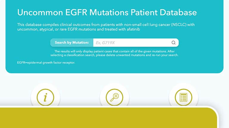 GILOTRIF (afatinib) Virtual Microsite