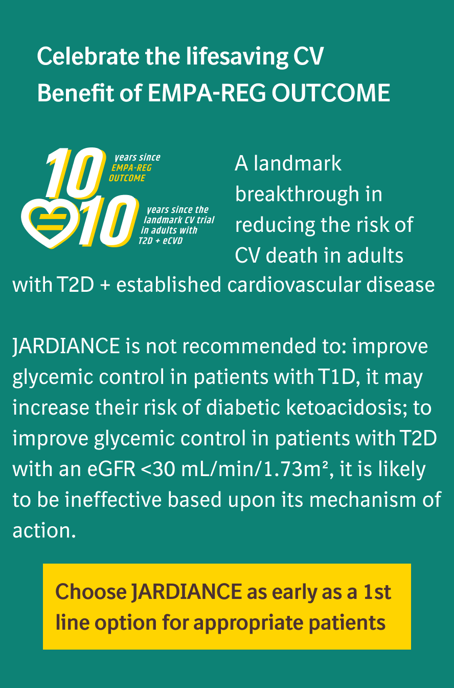 HF Treatment Guidelines | Jardiance® (empagliflozin) tablets