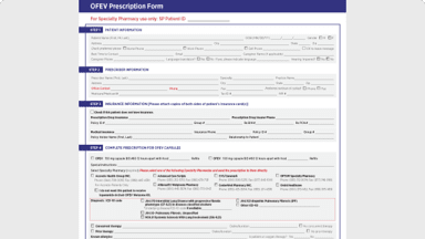 Downloadable Forms for HCPs | OFEV® (nintedanib) capsules