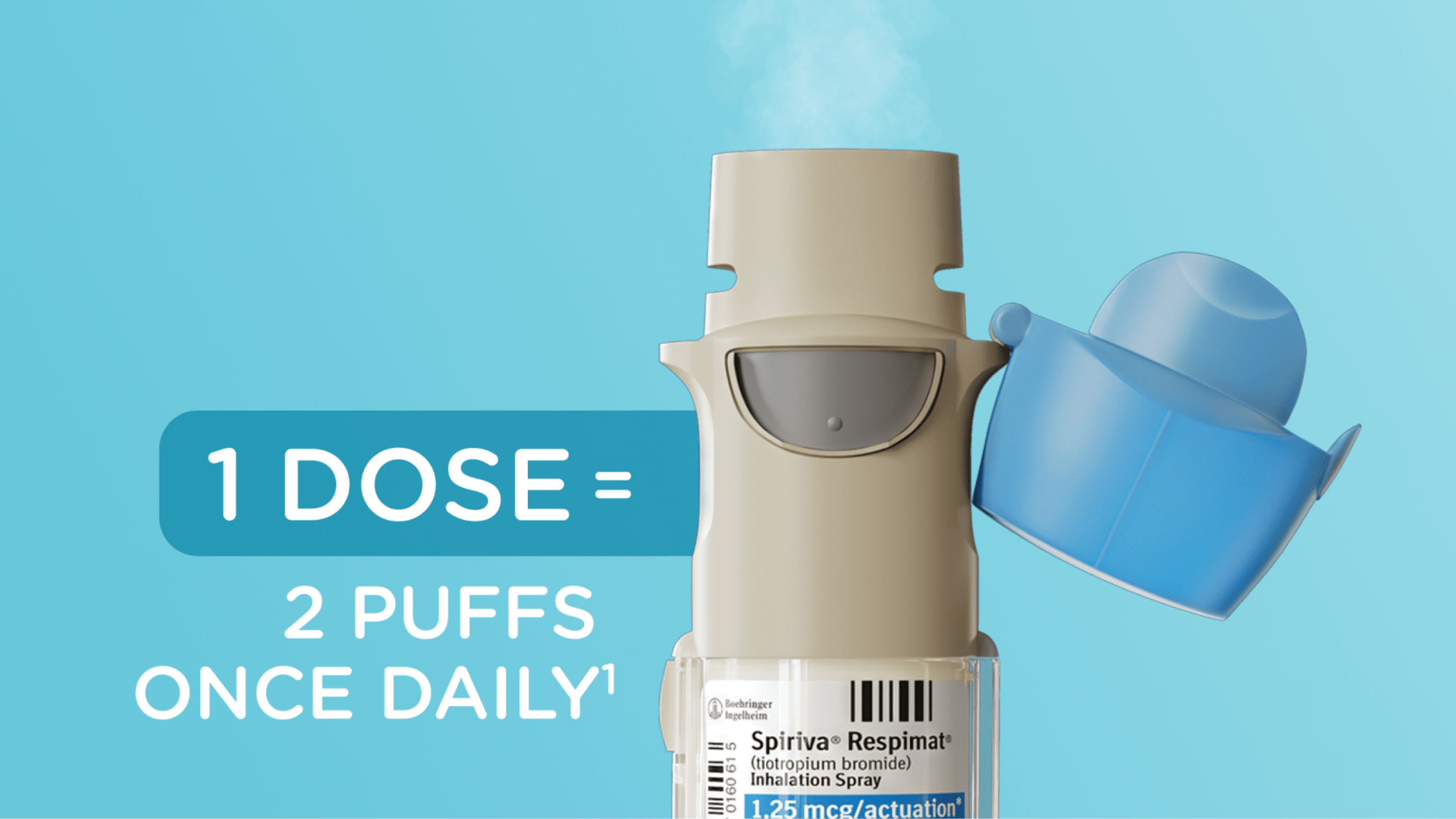 Dosing, Safety & Side Effects | Spiriva® Respimat® 1.25 mcg