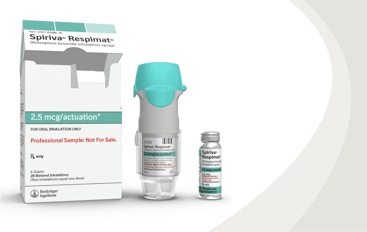Prescribe Spiriva® Respimat® Inhalation Spray for COPD | HCP