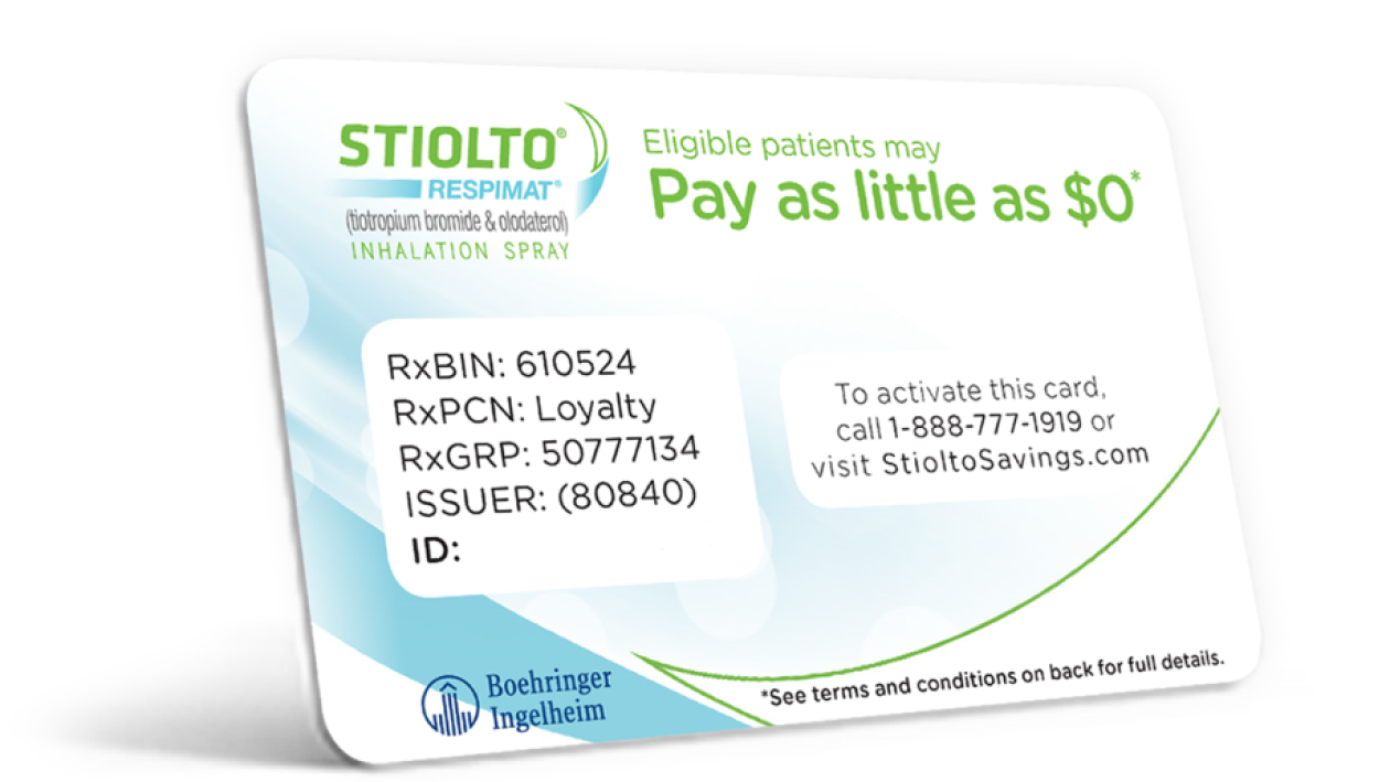 Stiolto® Respimat® Inhalation Spray | HCP