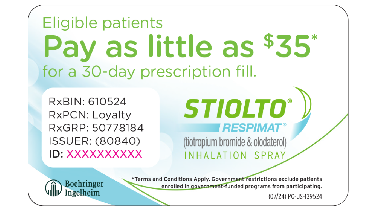 Stiolto® Respimat® Inhalation Spray | HCP