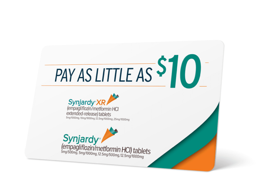 Access & Savings | Synjardy® (empagliflozin/metformin HCI) tablets
